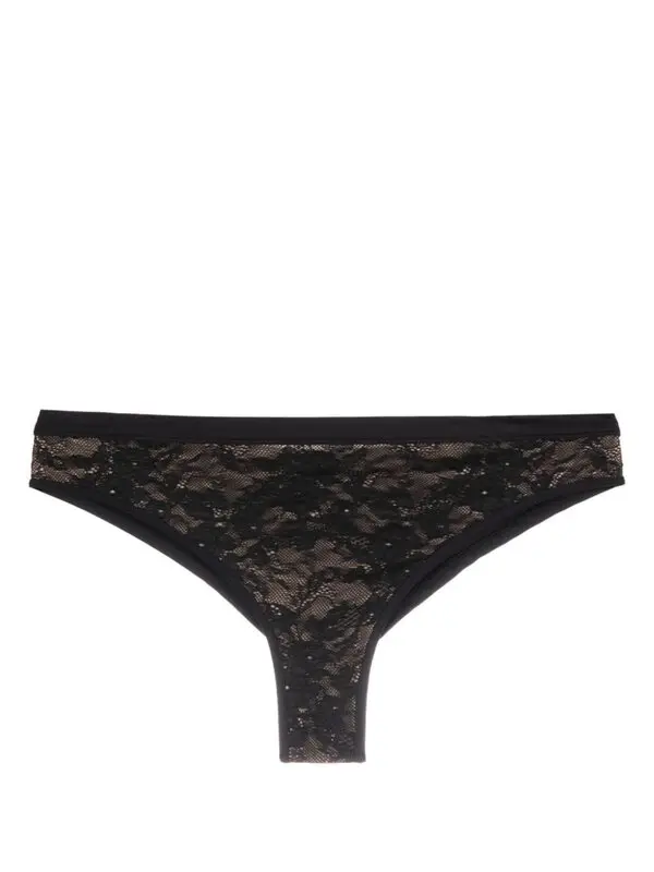 Marlies Dekkers Taboo Floral-lace Butterfly Briefs - Black