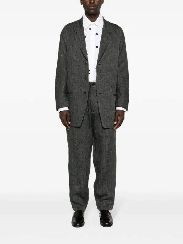 Yohji Yamamoto W-raglan Linen Blazer