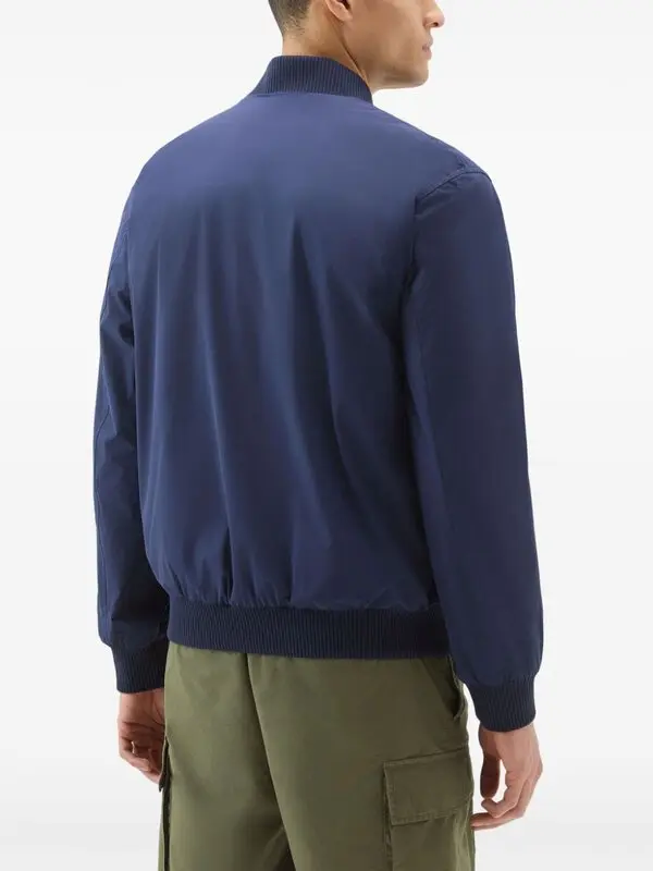 Woolrich Logo-appliqué Bomber Jacket
