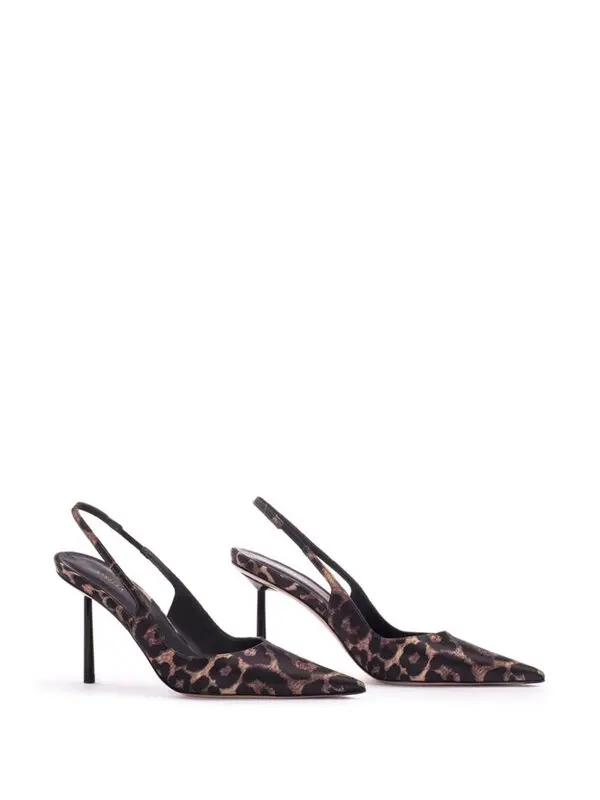 LE SILLA Bella 80mm Slingback Pumps - Brown