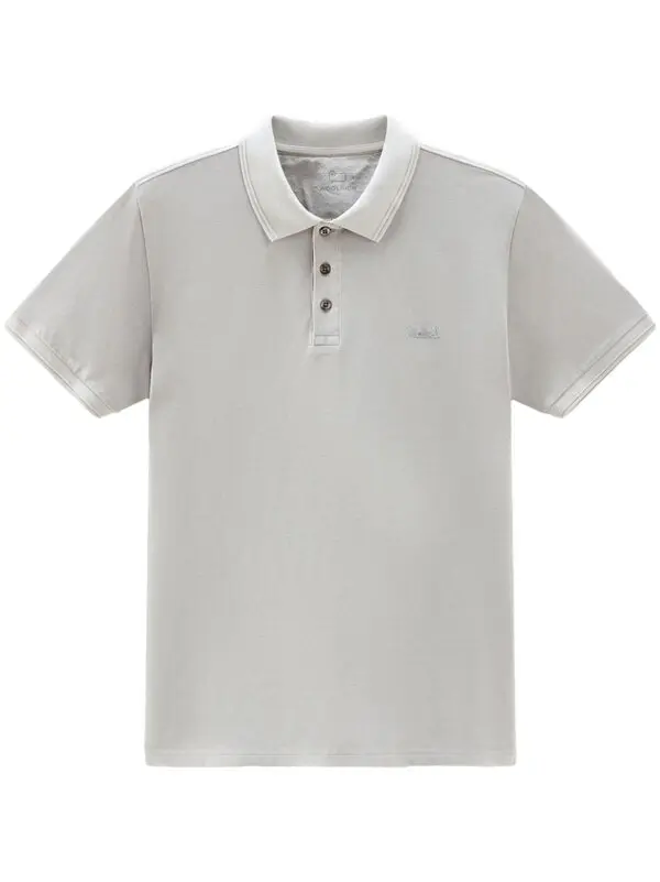 Woolrich Mackinack Cotton Polo Shirt - Grey