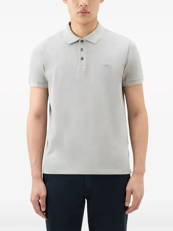 Woolrich Mackinack Cotton Polo Shirt - Grey