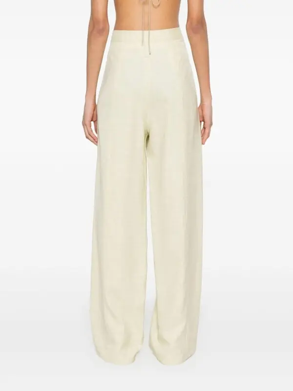 Philosophy Di Lorenzo Serafini Chambray Pleated Straight Trousers