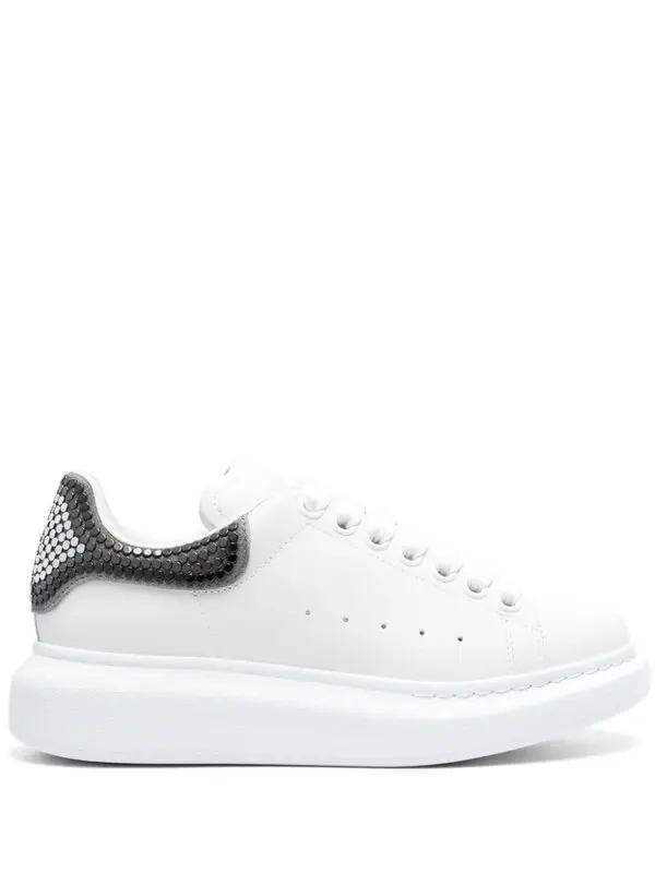Alexander McQueen Stud-detailing Leather Sneakers