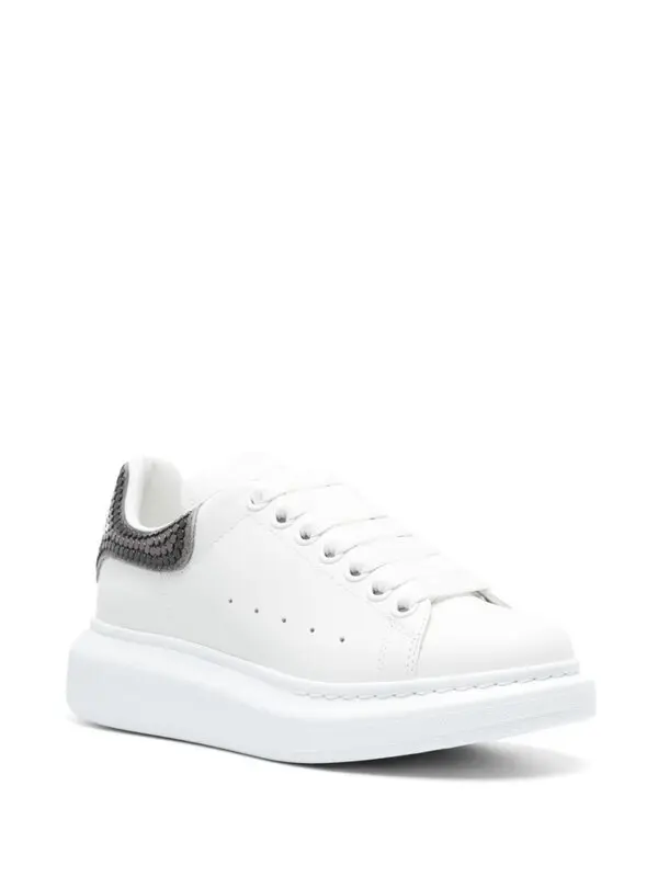 Alexander McQueen Stud-detailing Leather Sneakers