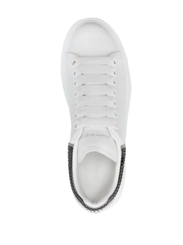 Alexander McQueen Stud-detailing Leather Sneakers
