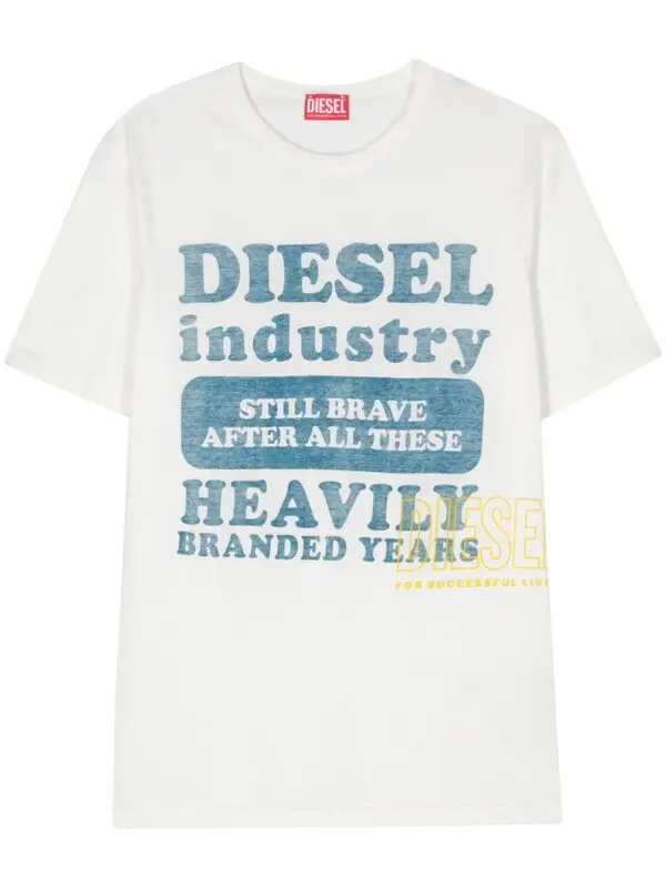 DIESEL® T-just-n9 Logo-print T-shirt