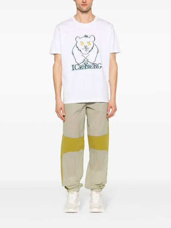 Iceberg Graphic-print Cotton T-shirt