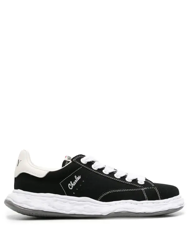 Mihara Yasuhiro Charles Canvas Sneakers - Black