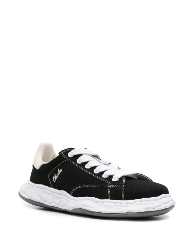 Mihara Yasuhiro Charles Canvas Sneakers - Black