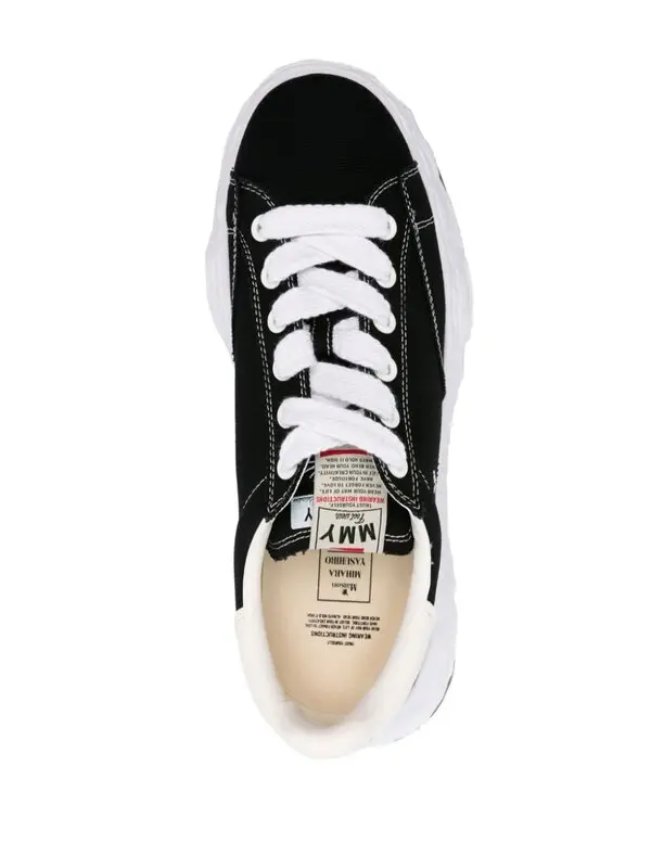 Mihara Yasuhiro Charles Canvas Sneakers - Black