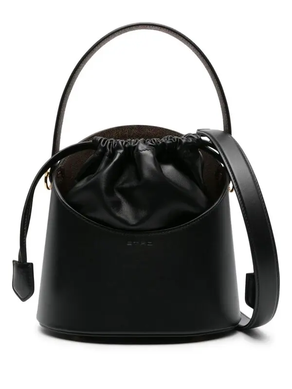 Etro Saturno Bucket Bag - Black