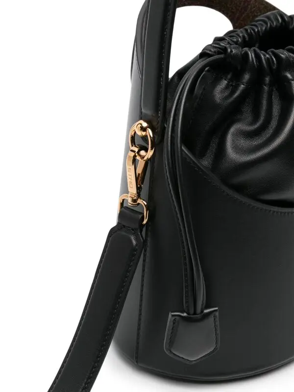 Etro Saturno Bucket Bag - Black