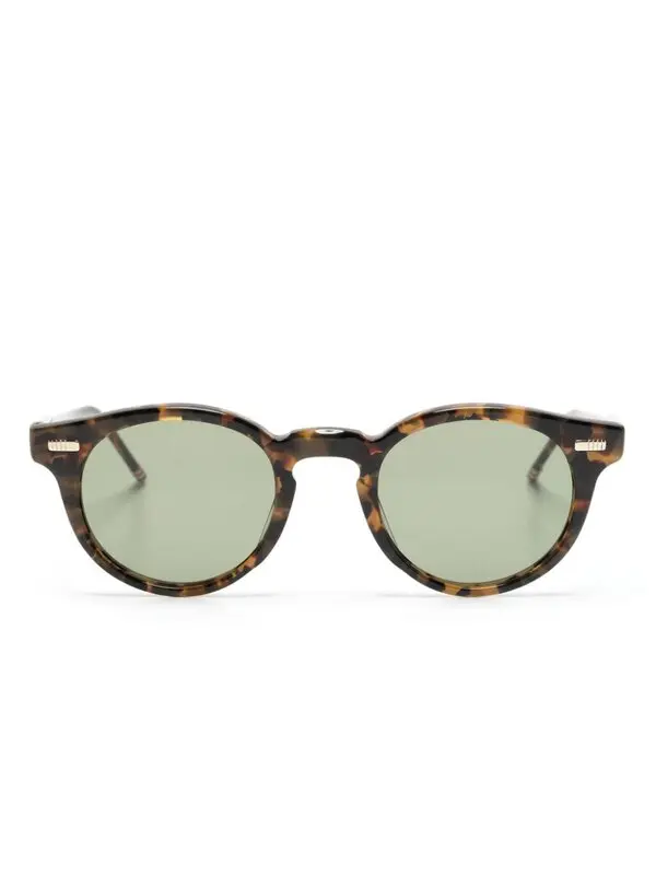 Thom Browne Tortoiseshell Sunglasses - Brown