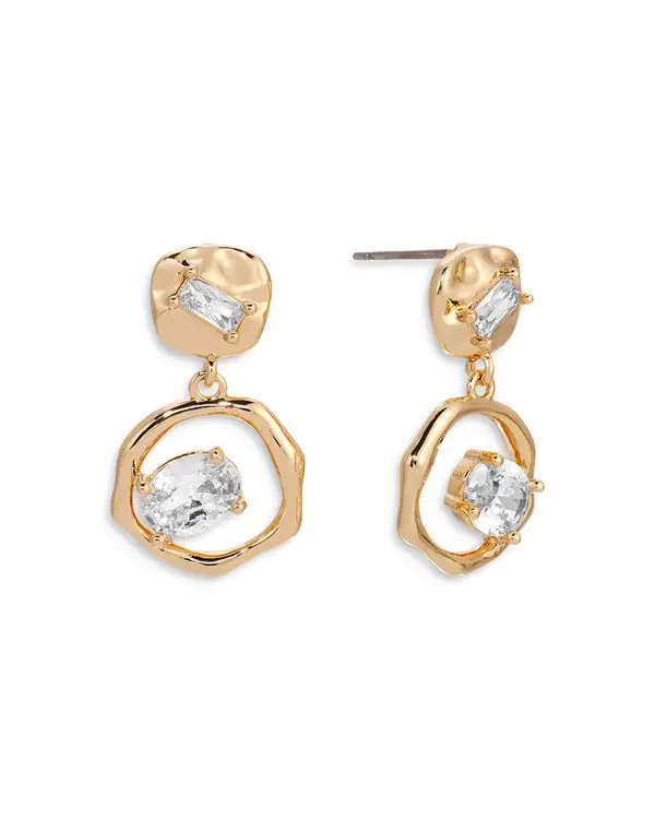 Ettika Crystal Drop Earrings
