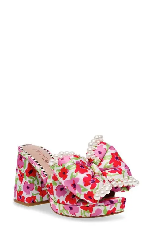 Betsey Johnson Maccie Platform Sandal