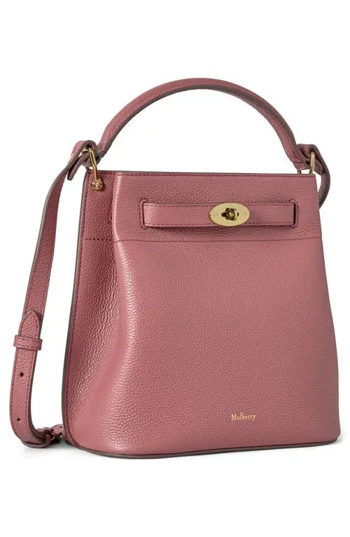 Mulberry Islington Leather Bucket Bag - Pink Scrumpy