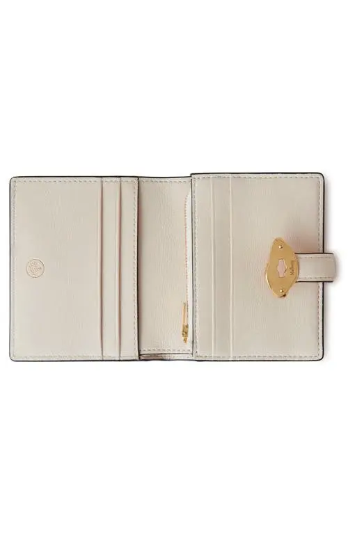 Mulberry Lana Compact High Gloss Leather Bifold Wallet