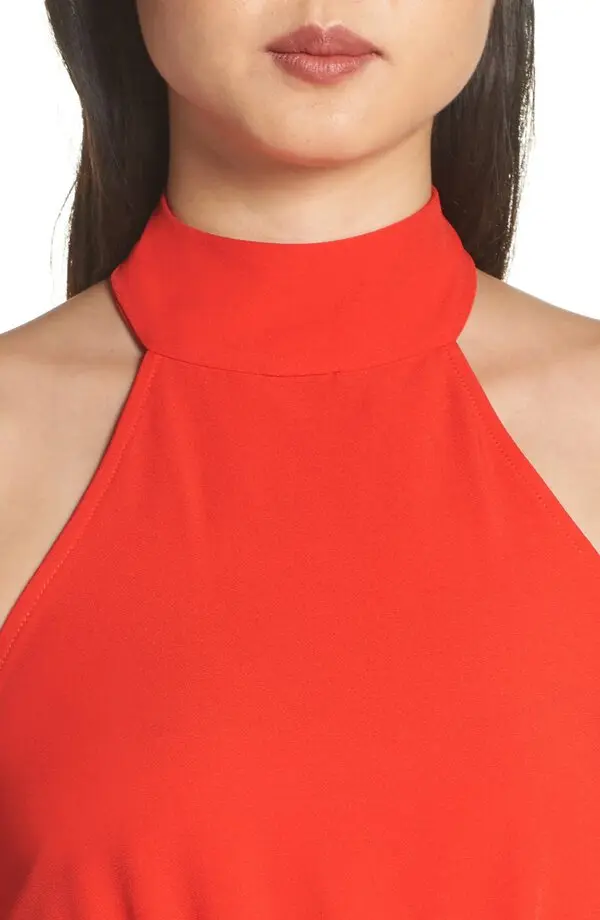 Lulus Moment For Life Halter Jumpsuit