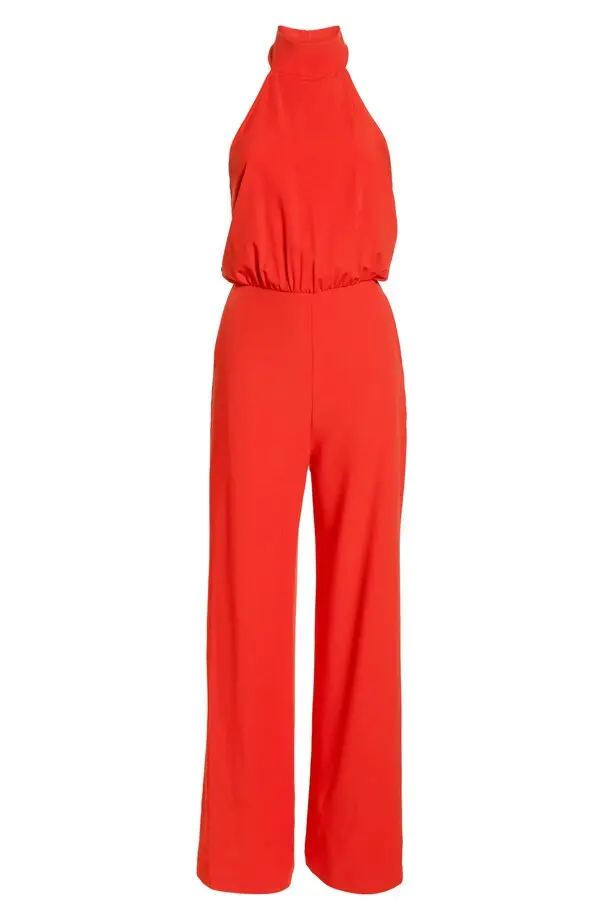 Lulus Moment For Life Halter Jumpsuit