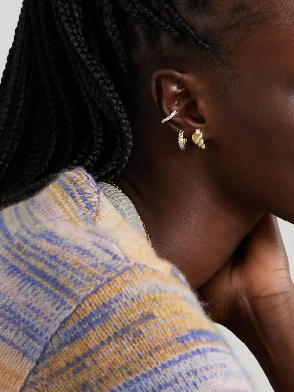 Yvonne Léon 9-karat Diamond Earrings