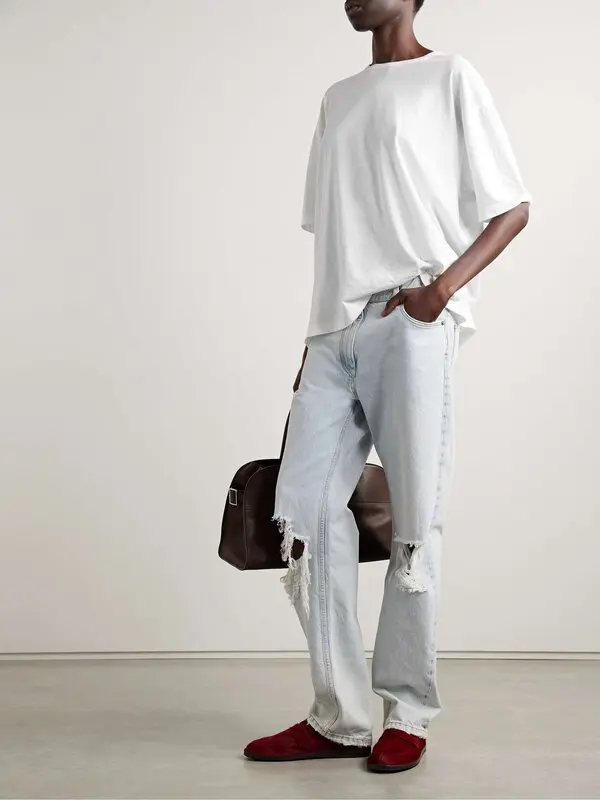 THE ROW Steven Cotton-jersey T-shirt