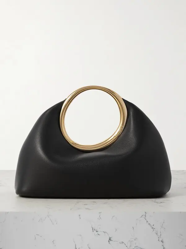 Jacquemus The Calino Small Leather Tote - Black