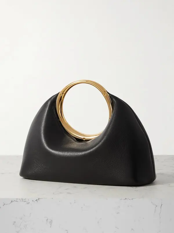 Jacquemus The Calino Small Leather Tote - Black