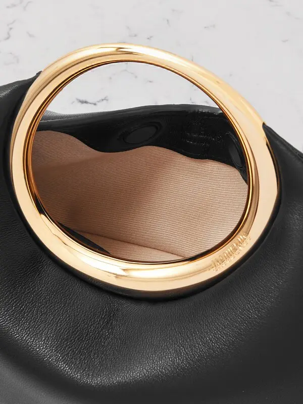 Jacquemus The Calino Small Leather Tote - Black