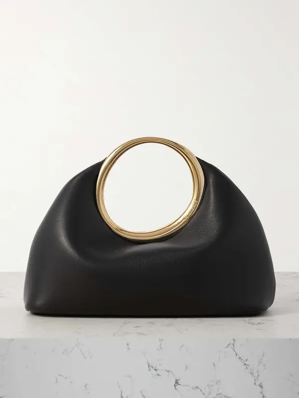 Jacquemus The Calino Small Leather Tote - Black