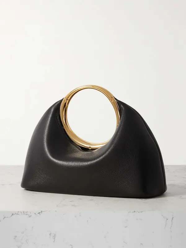 Jacquemus The Calino Small Leather Tote - Black