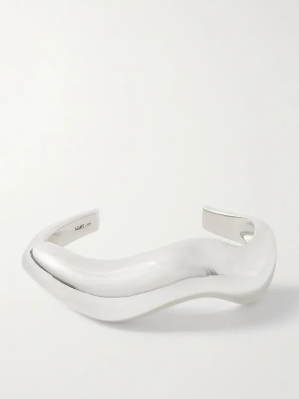Agmes Astrid Large Recycled Sterling Cuff