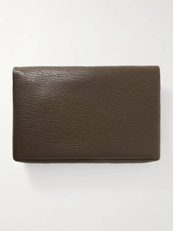 Saint Laurent Cassandre Large Clutch - Green