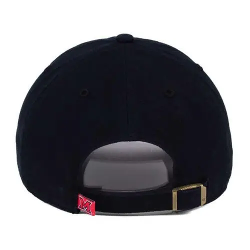 '47 Miami University Redhawks Clean Up Adjustable Hat - Black