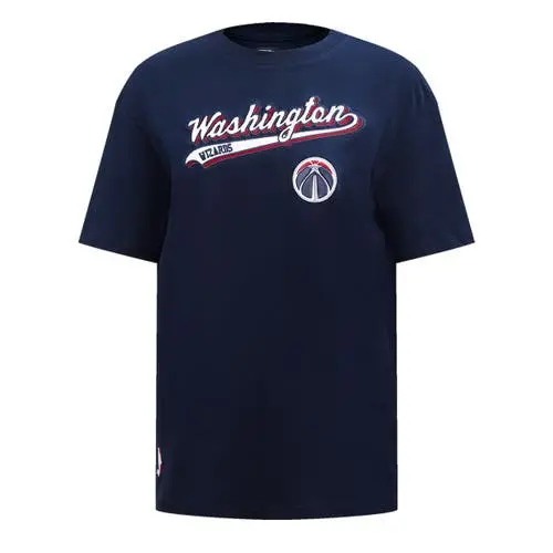 PRO STANDARD Washington Wizards Script Boyfriend T-shirt