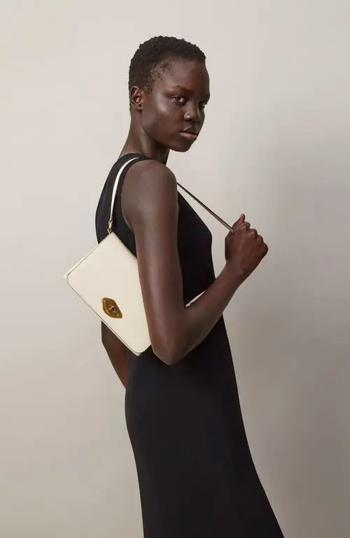 Mulberry Lana High Gloss Leather Wallet On A Strap