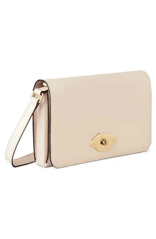 Mulberry Lana High Gloss Leather Wallet On A Strap