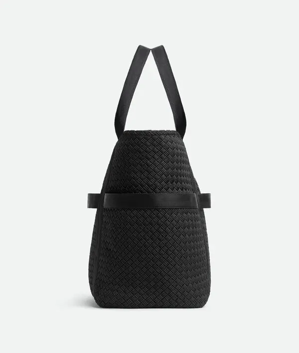 Bottega Veneta Voyager Zipped Tote - Black | Editorialist