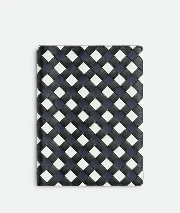 Bottega Veneta Large Intrecciato Notebook Cover - Multicolor