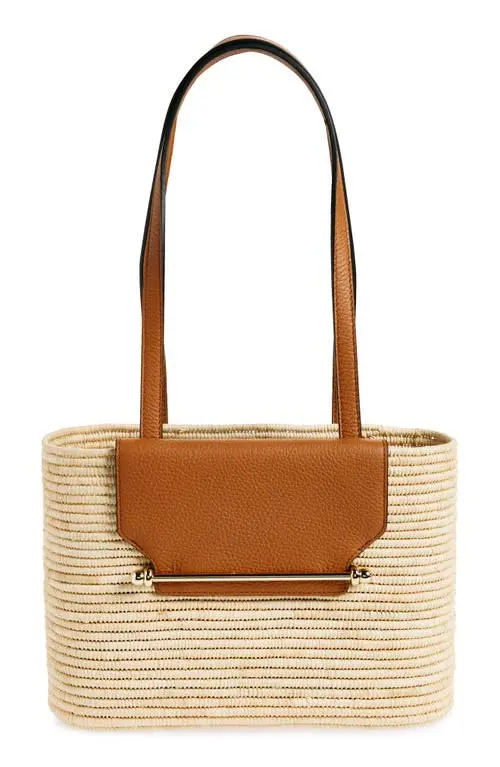 Strathberry Raffia Basket Tote