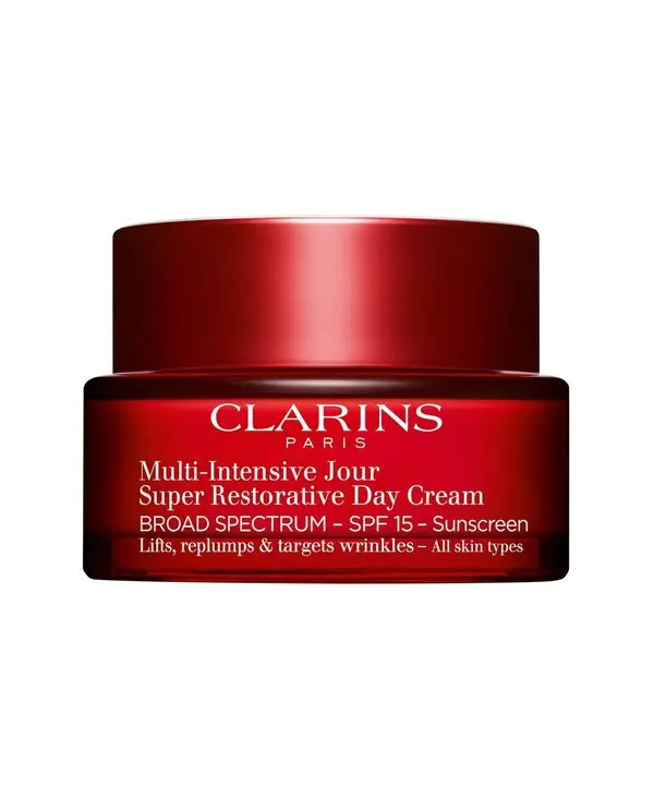 Clarins Super Restorative Day Moisturizer With Spf 15 Sunscreen - No Color