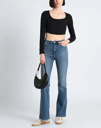Only Cropped Ribbed Top