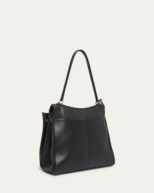 Balenciaga Rodeo Medium Leather Top-handle Bag - Pine Green