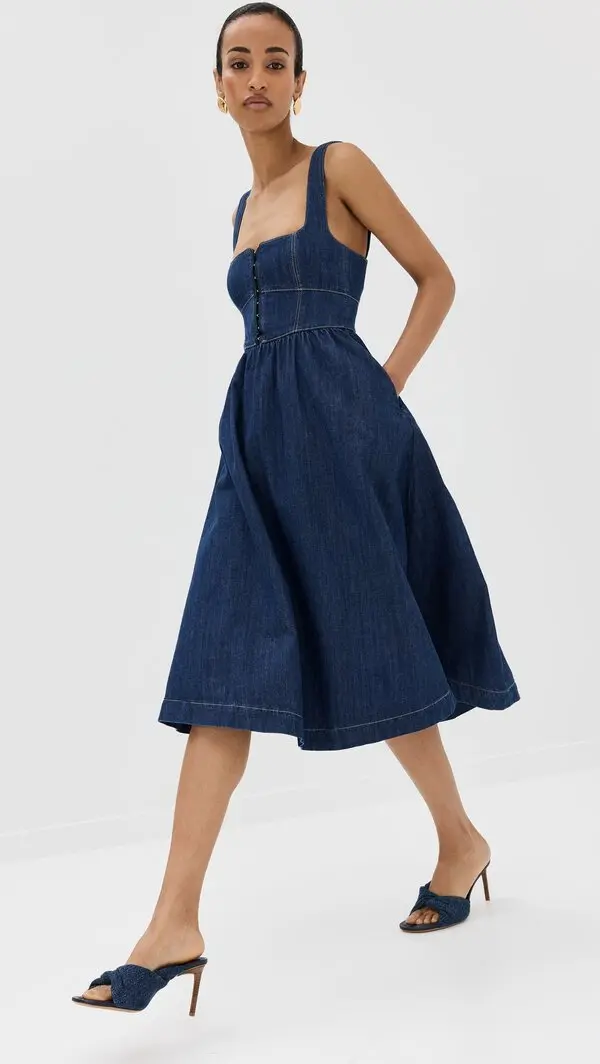 knee length dresses for ladies Ellis Midi Dress main image 0