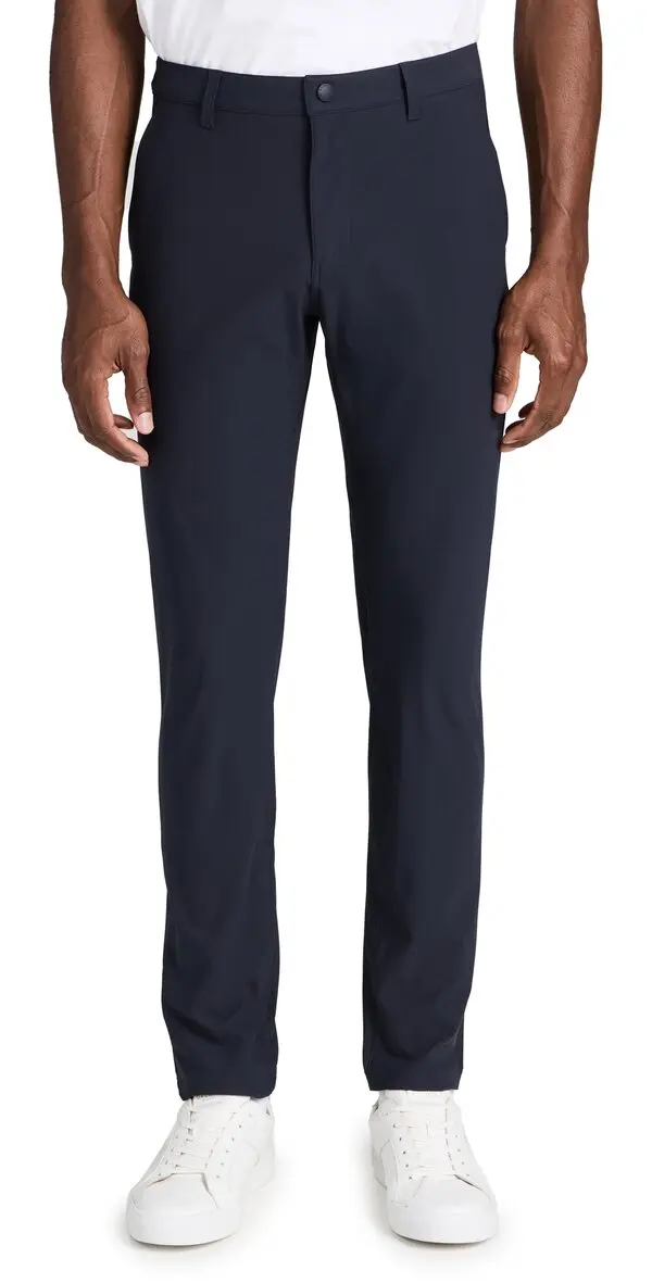 RHONE Slim Fit Commuter Trousers - True Navy