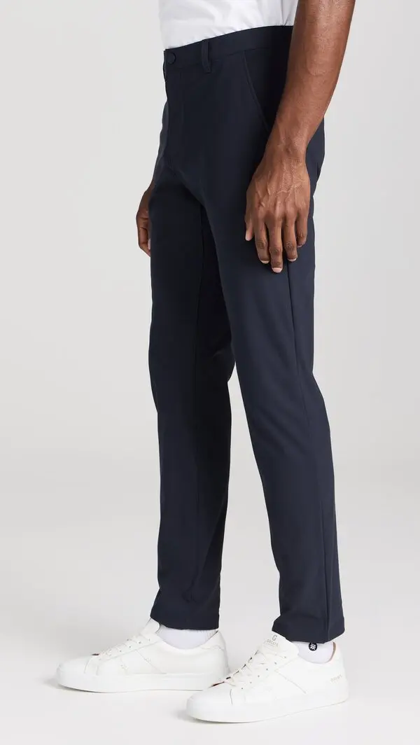 RHONE Slim Fit Commuter Trousers - True Navy