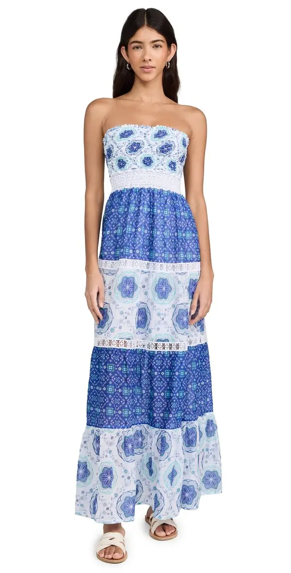Temptation Positano Amalfi Dress - Dark/mandala V