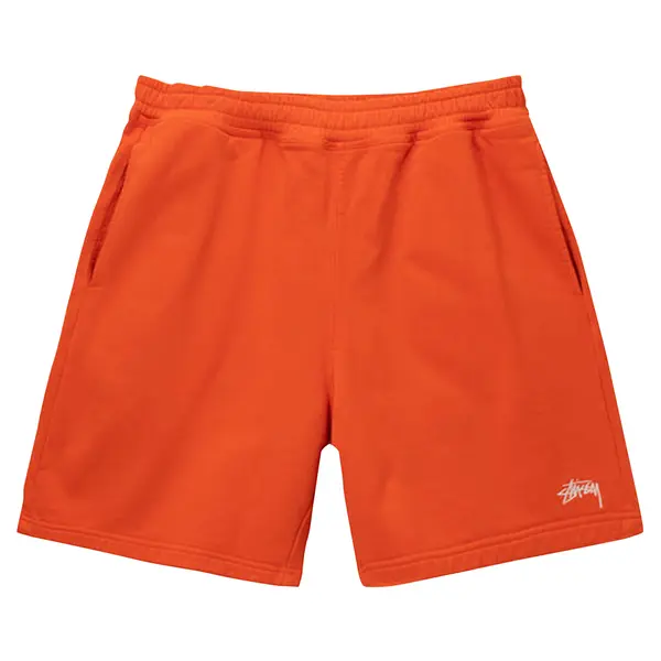 StÜssy Overdyed Stock Logo Short - Orange