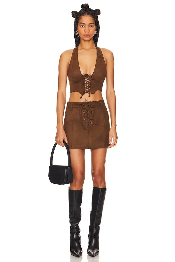 AFRM Benji Mini Skirt
