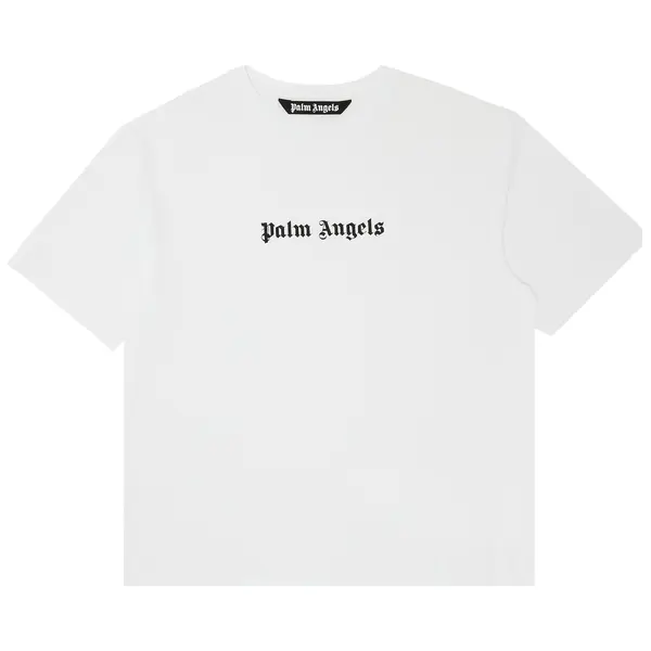 Palm Angels Logo Slim Tee - White